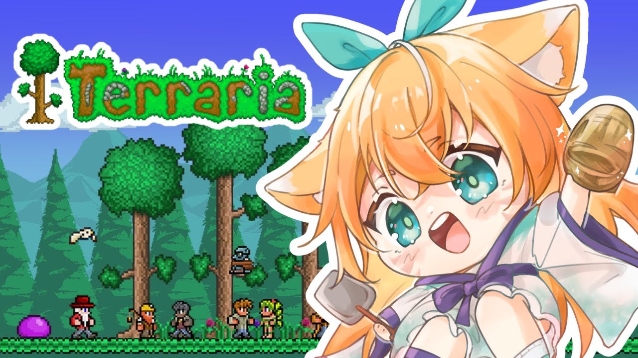 【TERRARIA】 Noob fox adventure continues - YouTube