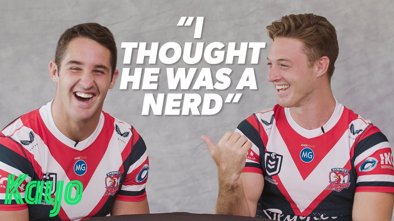 Footy players talk about first impressions | NRL | Kayo Sports - YouTube