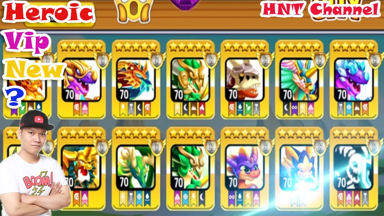 High Priest Dragon City Vip Mới Cuộc Đua Heroic Heroic 3 Sao Nông Trại ...