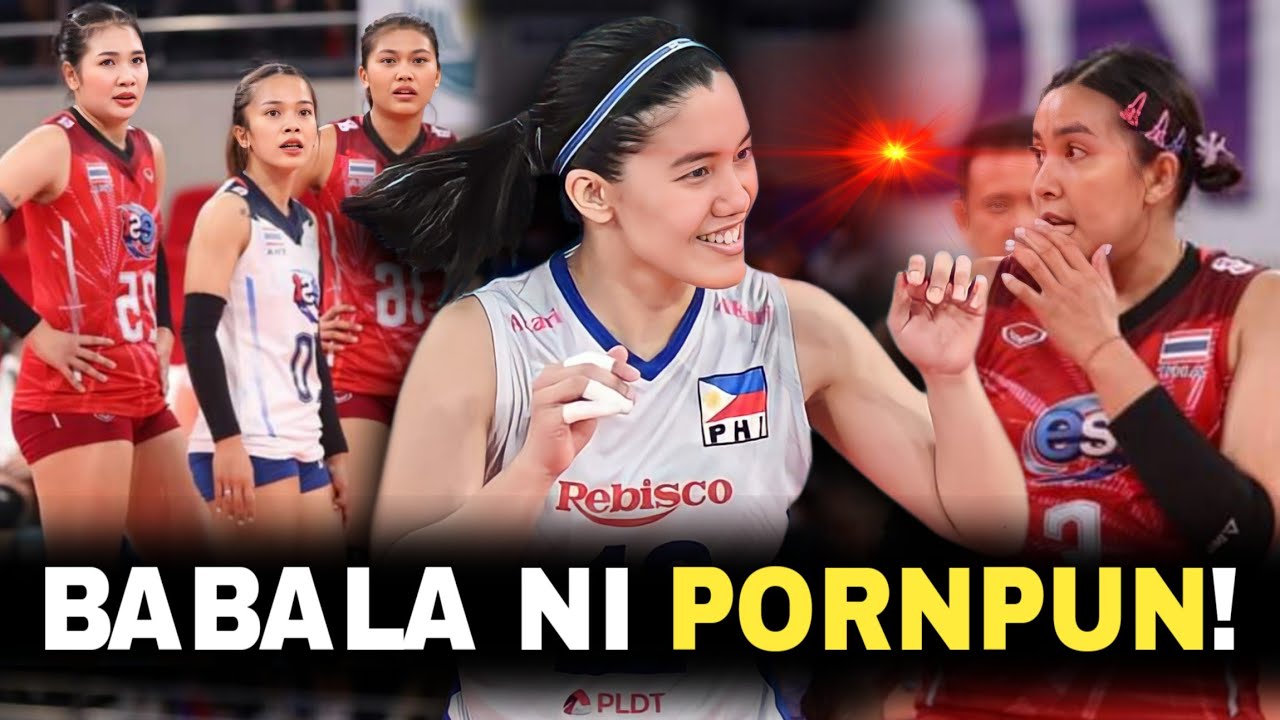 Pornpun Guedpard may BABALA sa kanyang team TUNGKOL kay Jia De Guzman ...