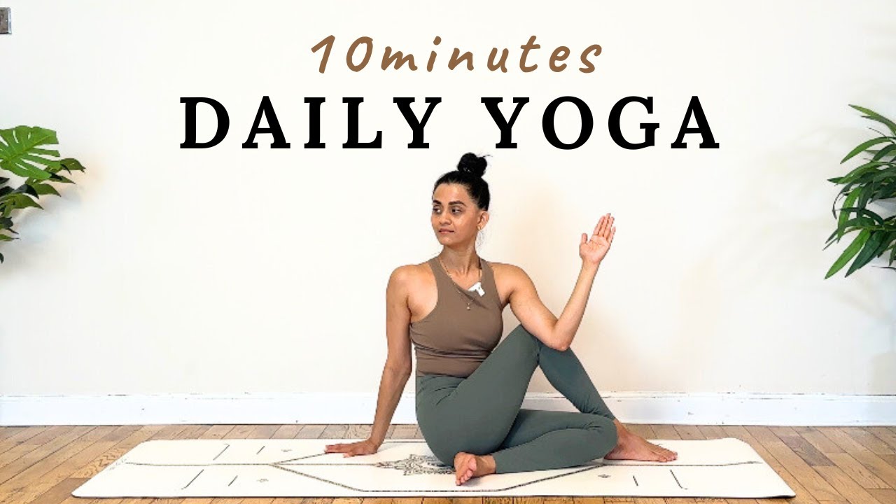 Daily Yoga For All | 10 minutes Morning Yoga | Everyday Yoga Practice ...