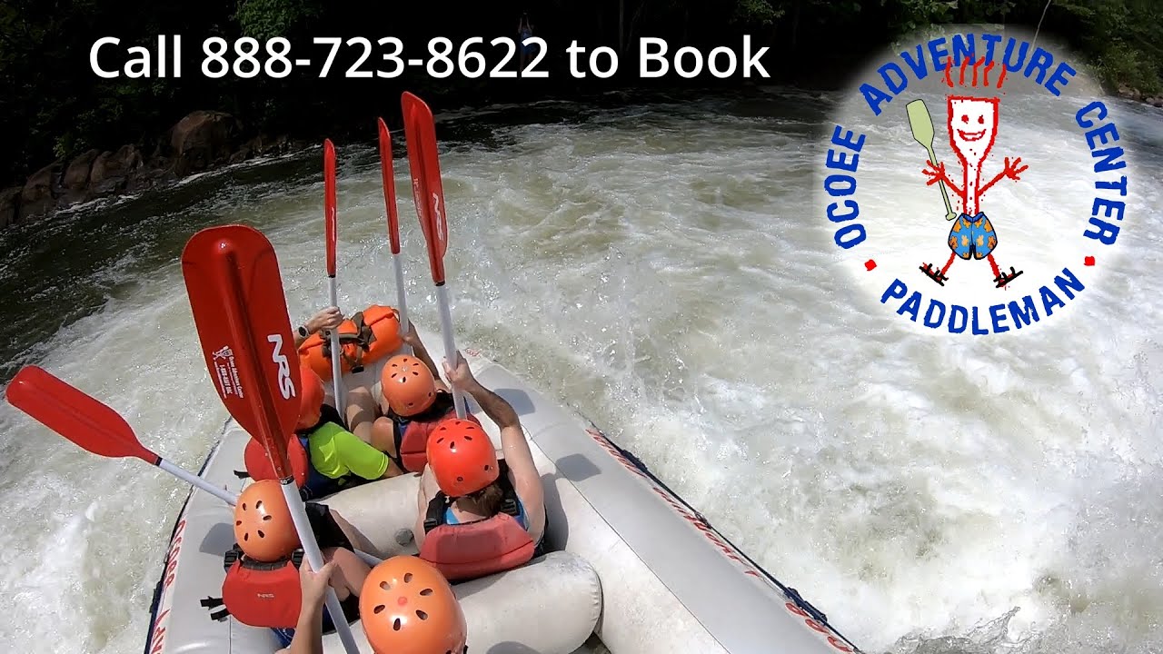 Raft Edge of the World Ledge on the Upper Ocoee River - YouTube