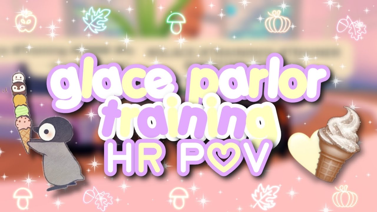 Glacé Parlor Training (HOST POV) | Roblox Glacé Parlor - YouTube