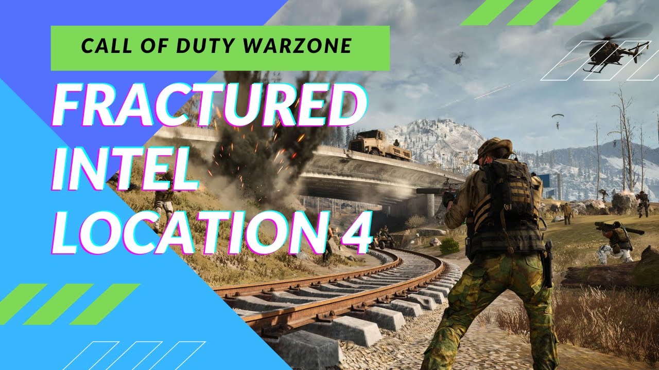 4/6 Fractured Intel Location 4 Call of Duty Modern Warfare Warzone ...
