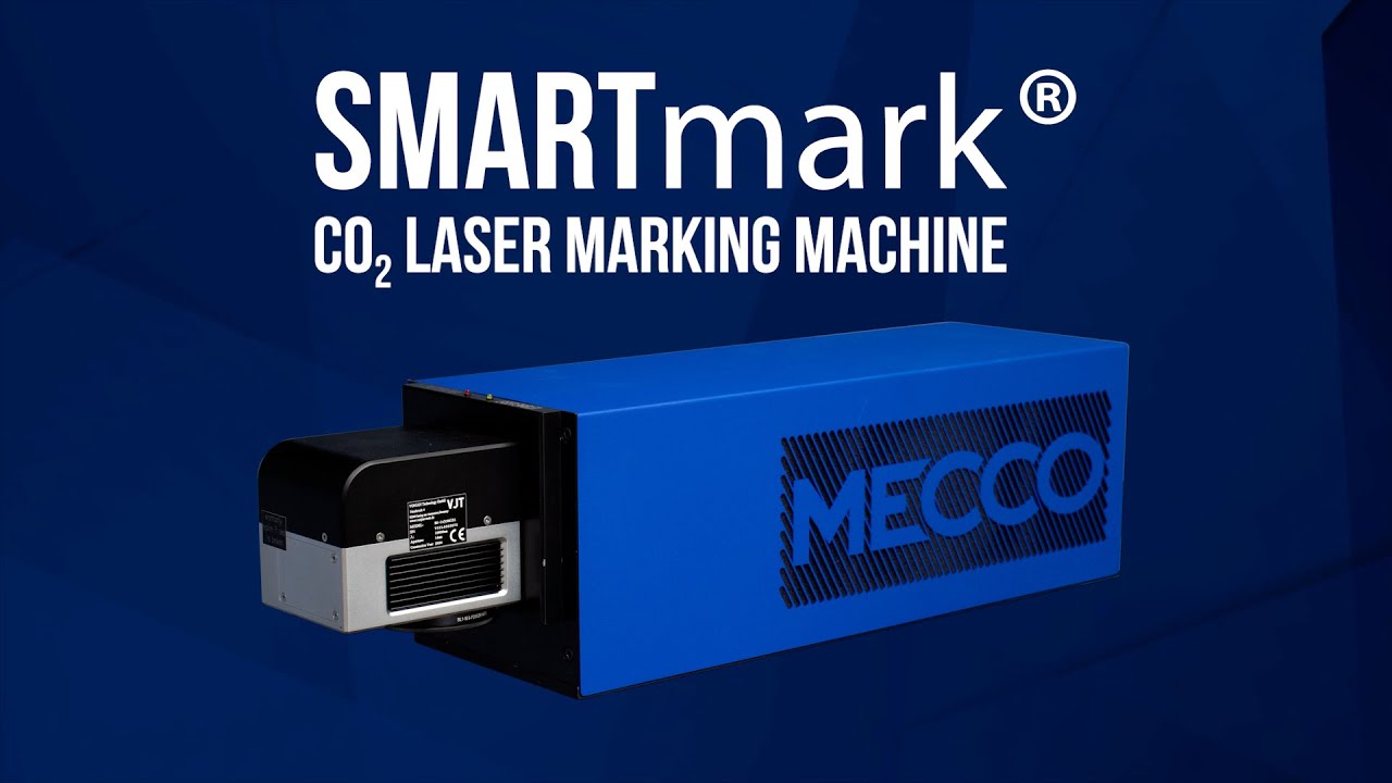 30W SMARTmark CO2 Marking Machine - YouTube