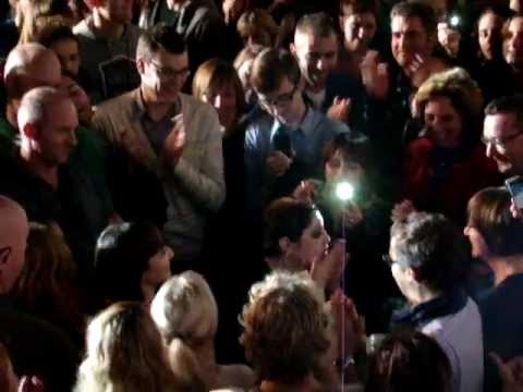 Gossip @ Lotto Arena, Antwerp - Heavy Cross (Beth Ditto in audience ...