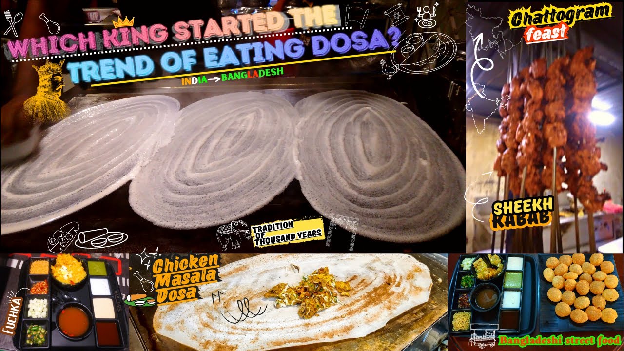 Where Did DOSA come from? | History Of DOSA | Ture origin | Cuisine ...