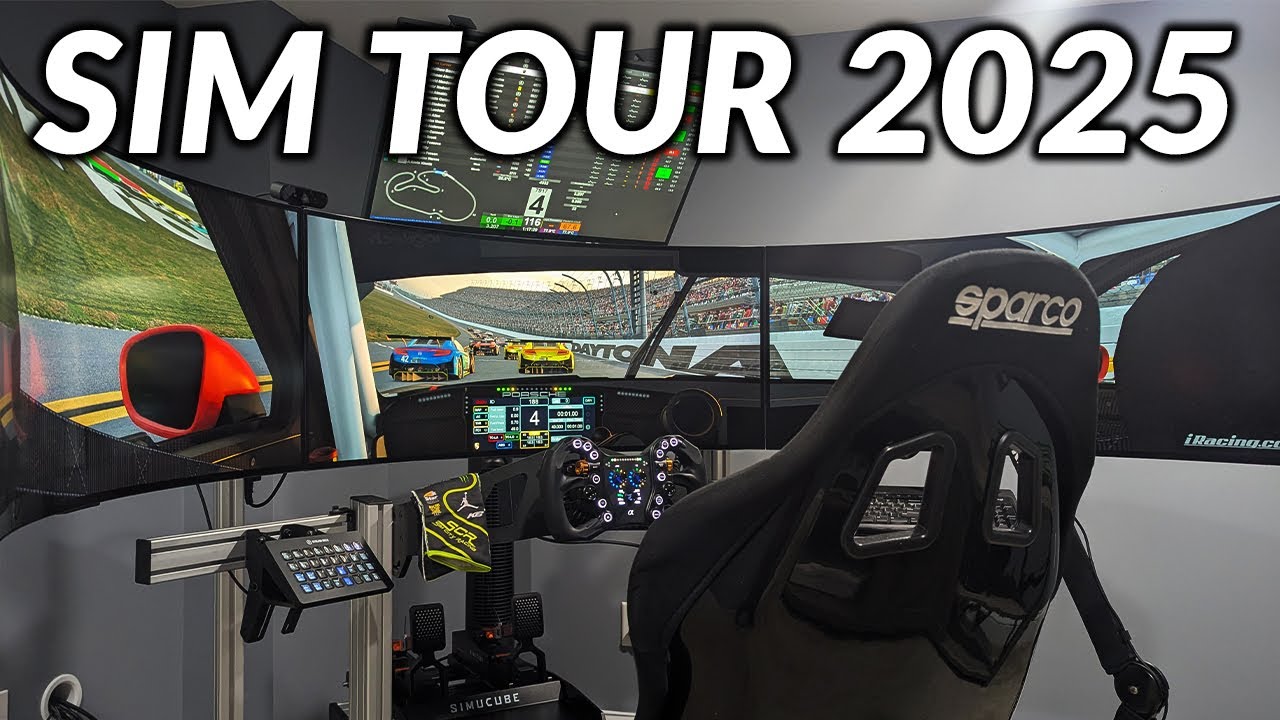 Sim Racing Room Tour 2025 - YouTube
