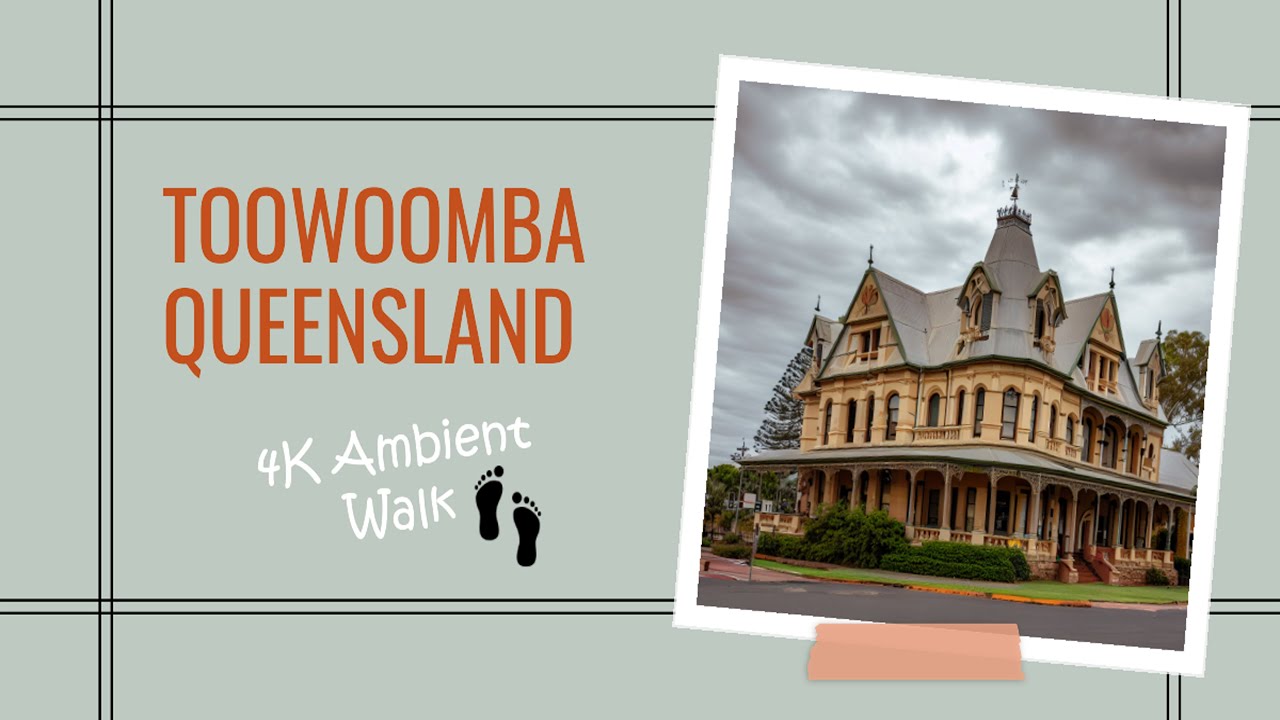 Toowoomba, Queensland - 4K Ambient Walk - YouTube