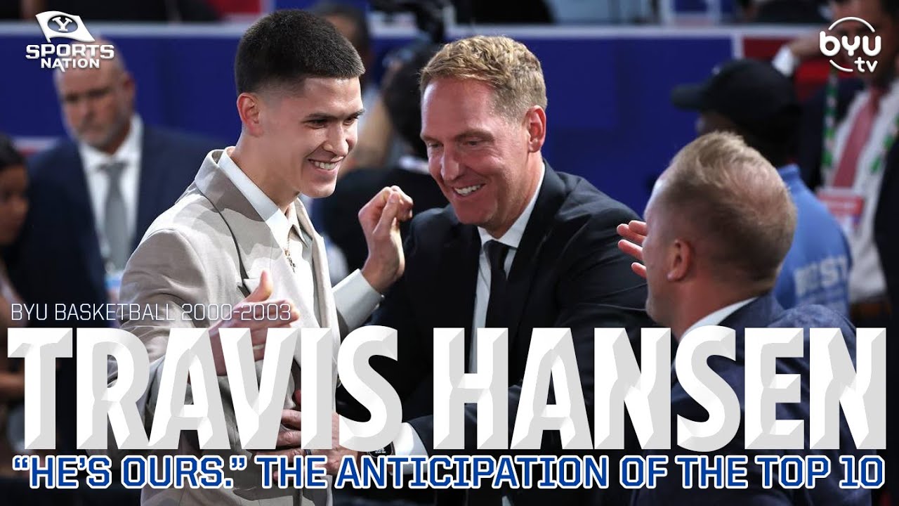 Travis Hansen | NBA Draftee Egor Demin's biggest hype man - YouTube