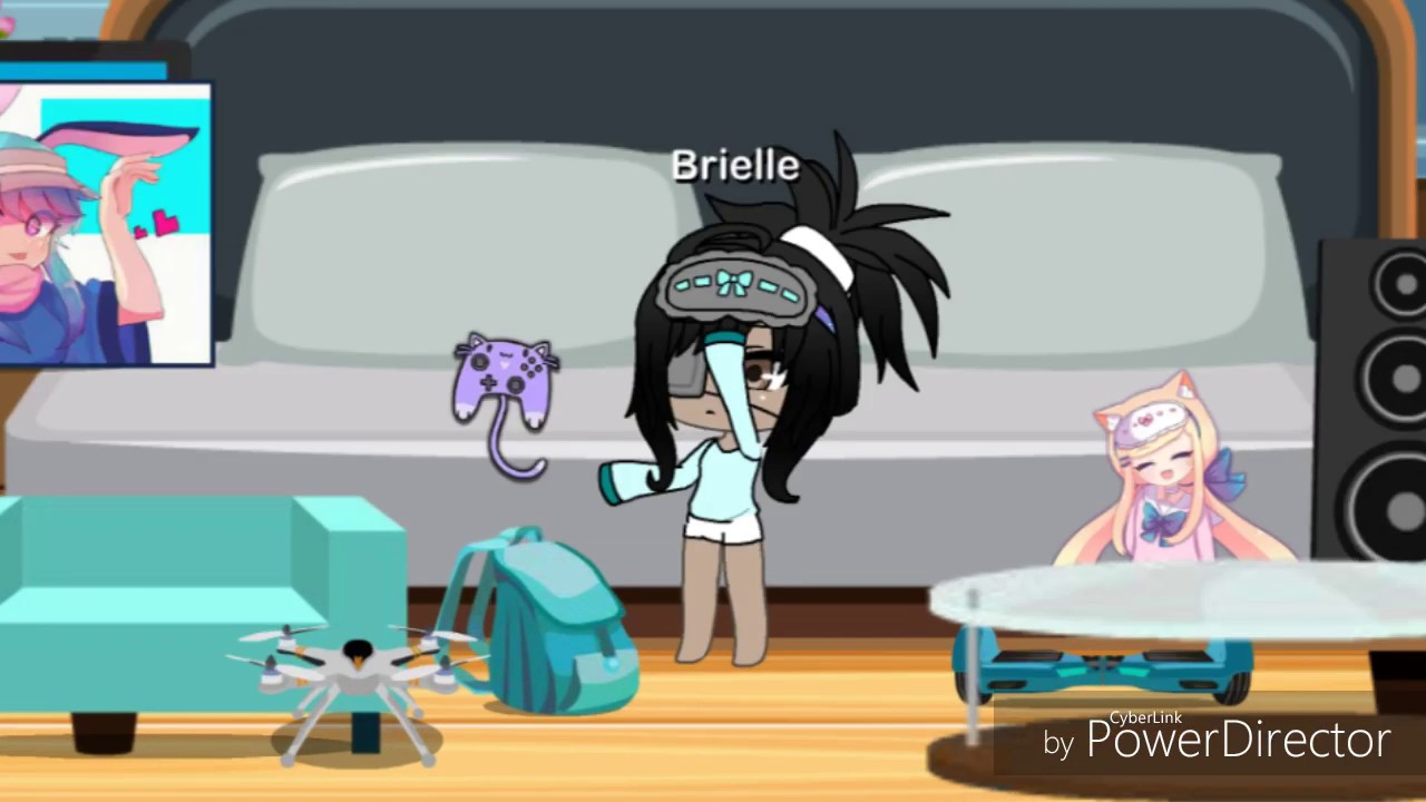 Meh in real life (gacha life) my real name is brielle - YouTube