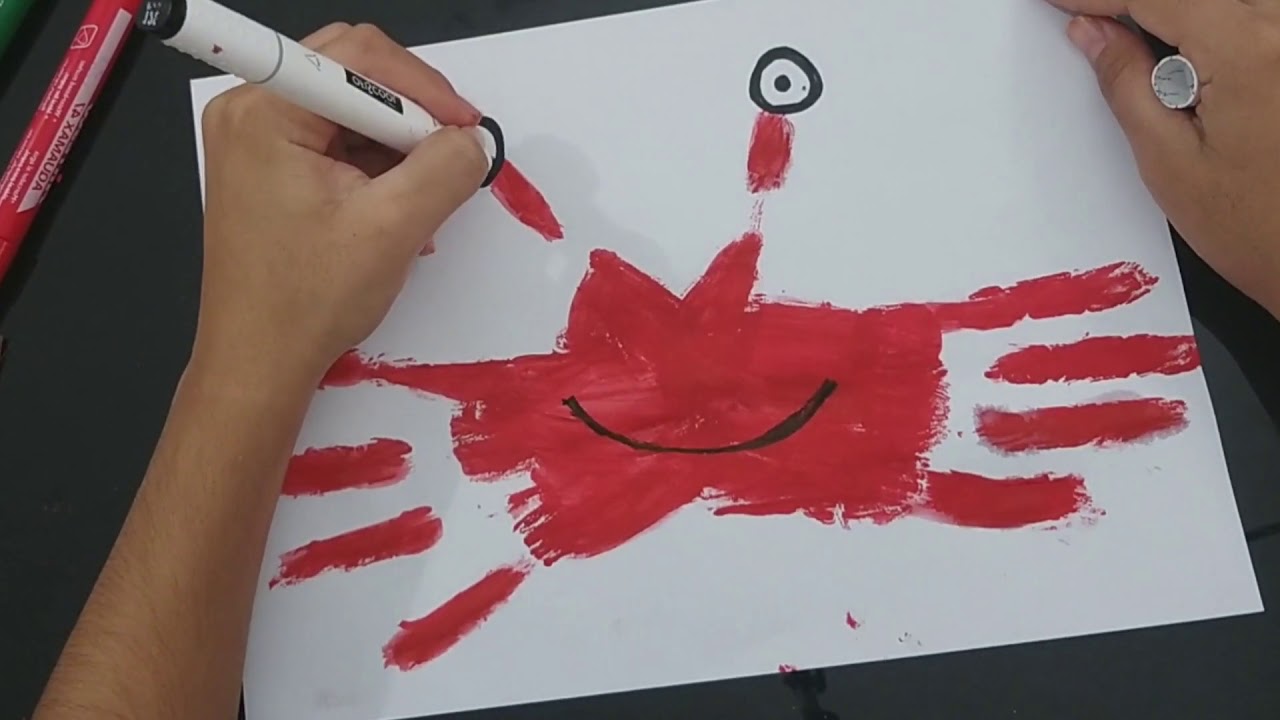 Arte con las manos - YouTube