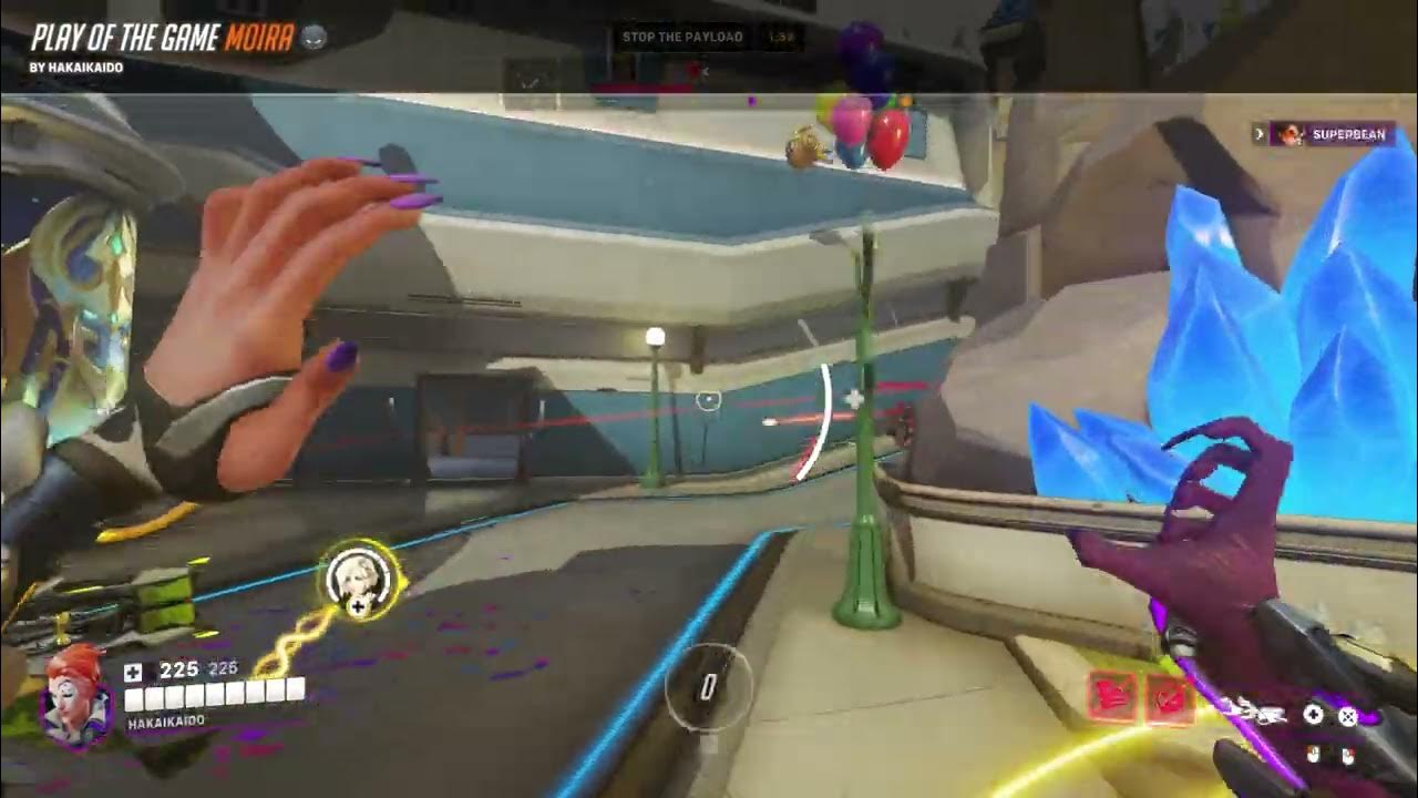 OW2 | Moira "I got good Meesh" | Blizzard World Open Queue - YouTube