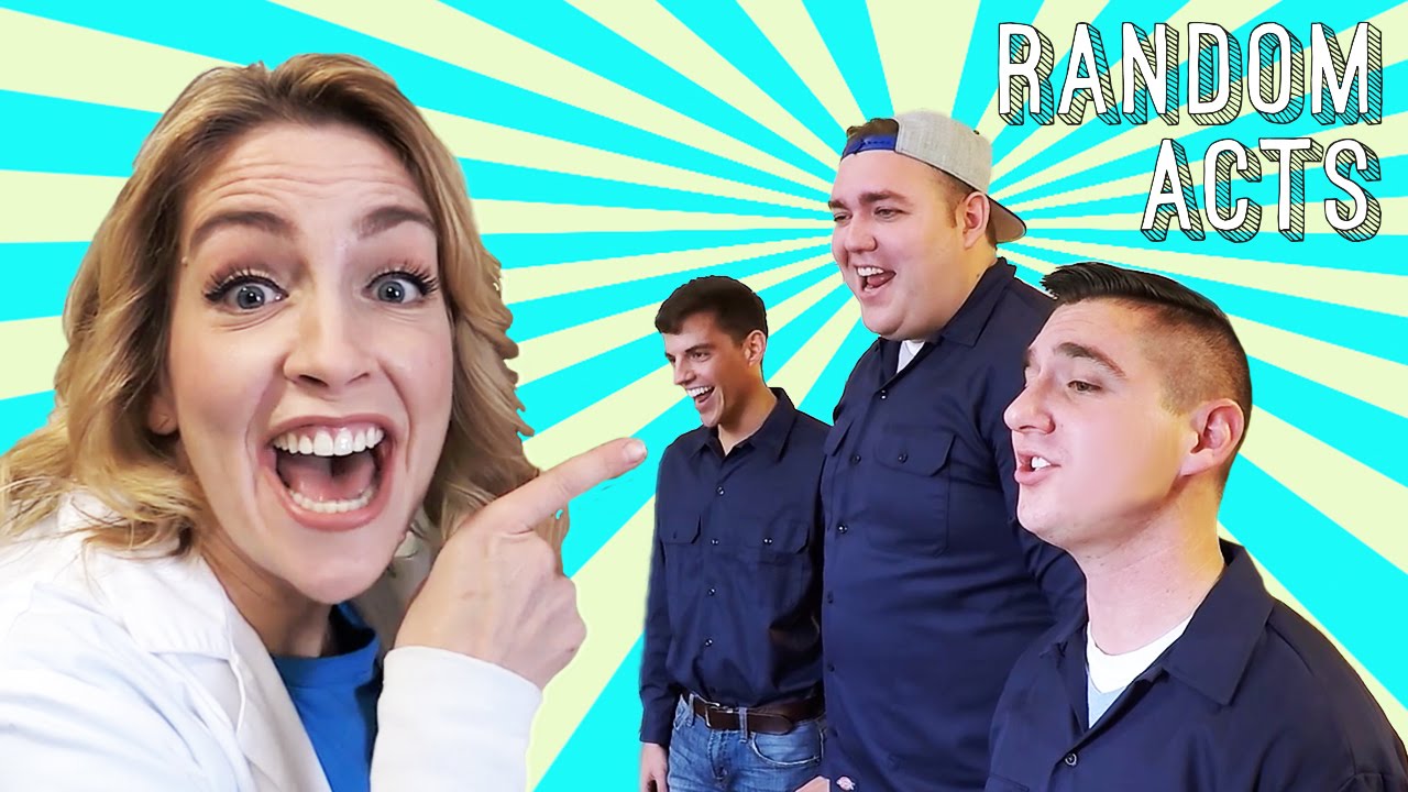 Positive Pranks! Feat. BYU Vocal Point - Workers Become A Capella ...