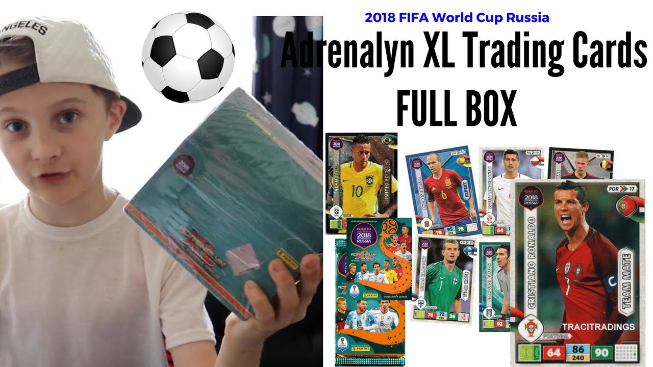 Road to 2018 FIFA World Cup Russia Adrenalyn XL Trading Cards Full Box ...