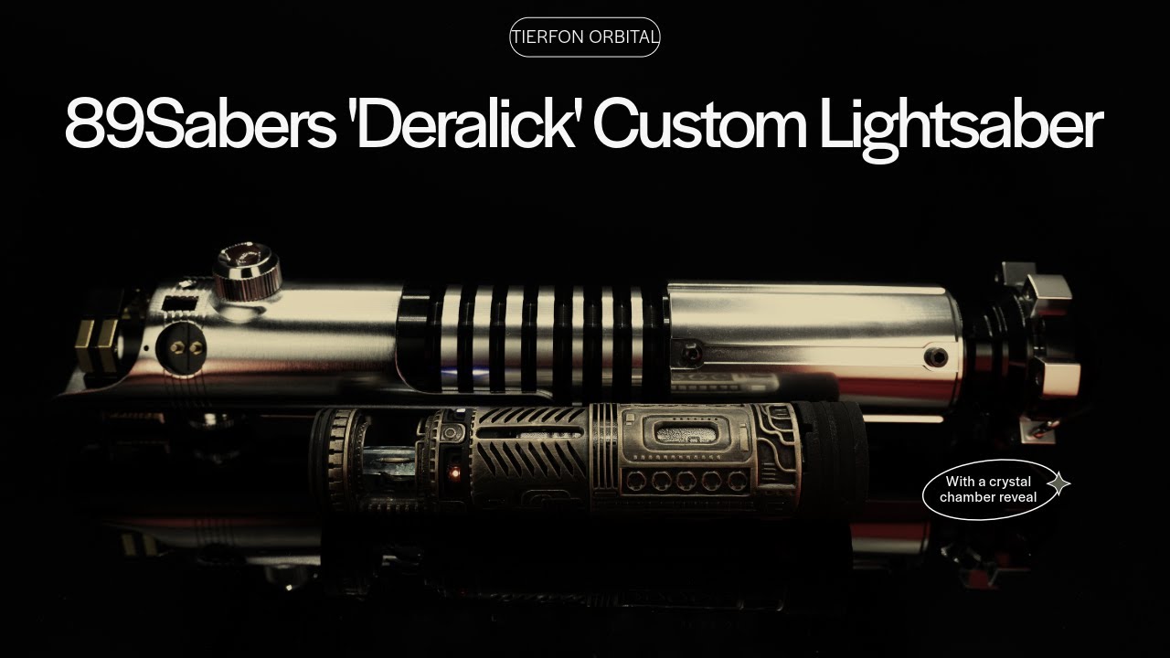 89 Sabers Derelick With a Custom Crystal Reveal Chassis - YouTube