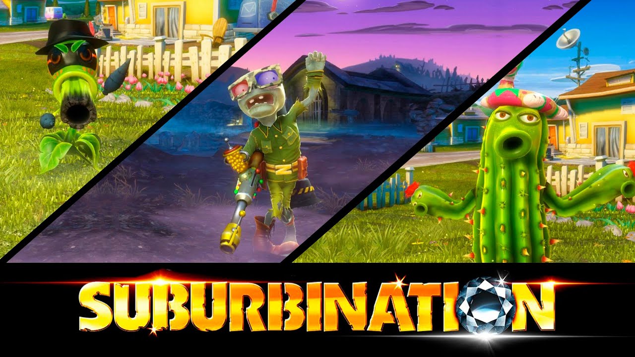 Suburbination - Plants vs. Zombies Garden Warfare - YouTube