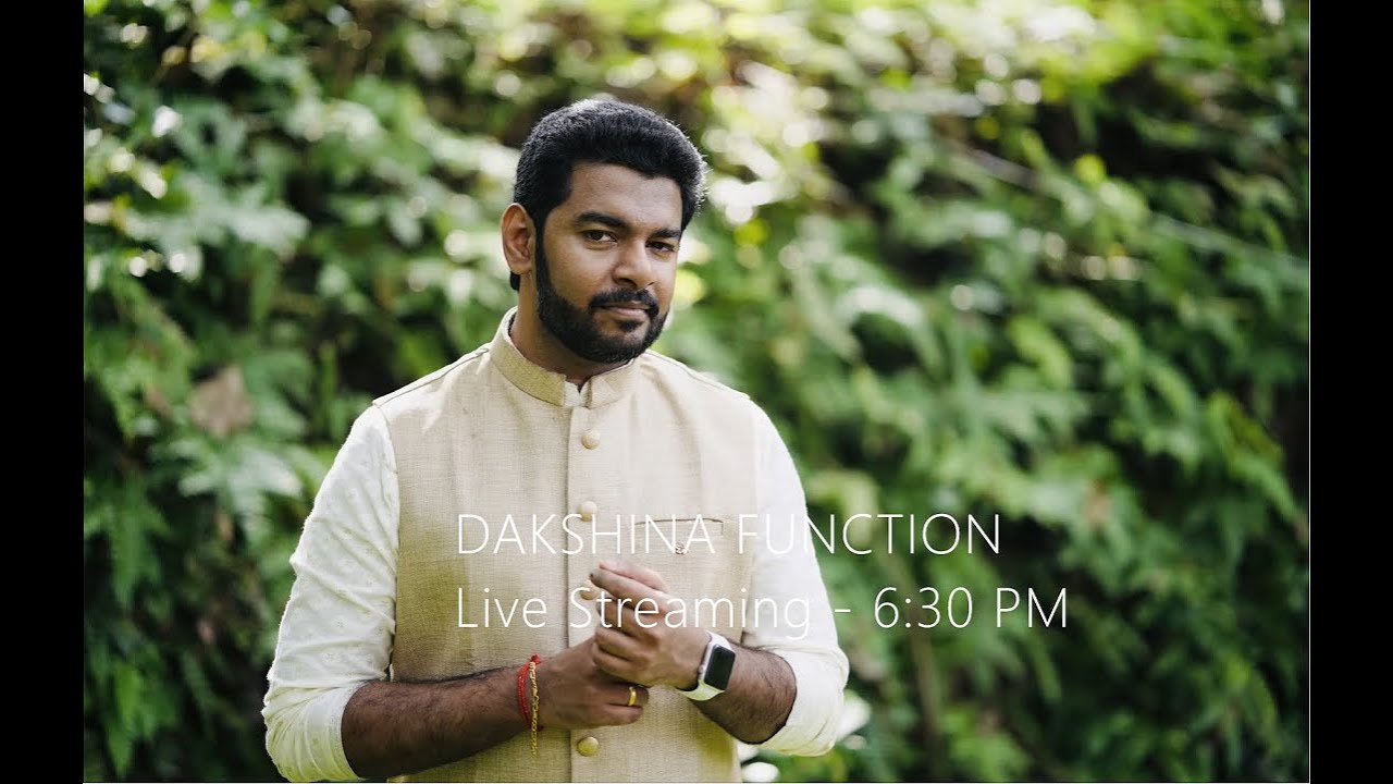 Dakshina Function - LIVE Stream - YouTube