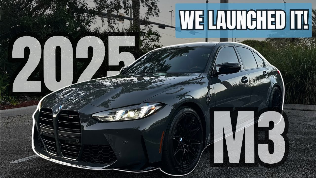 2025 LCI BMW G80 M3 Competition X-Drive **Launch Control** & Full ...