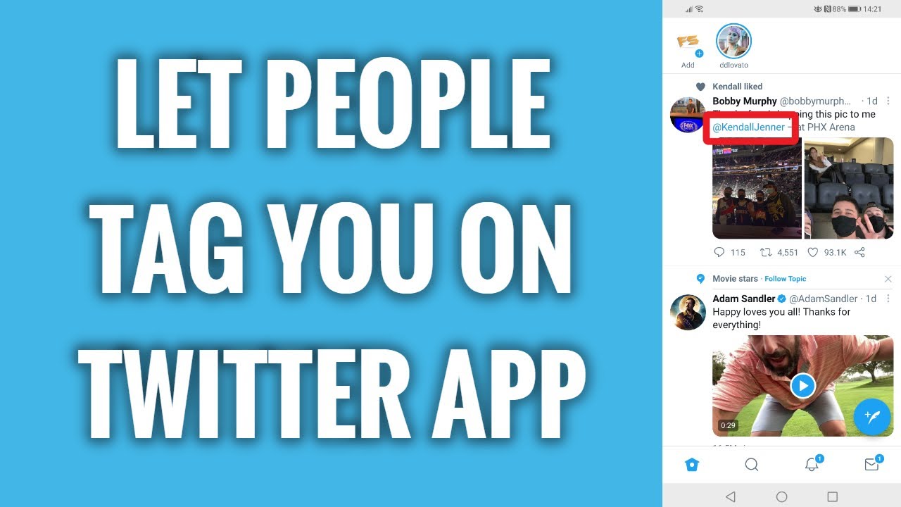 How To Let People Tag You On Twitter - YouTube