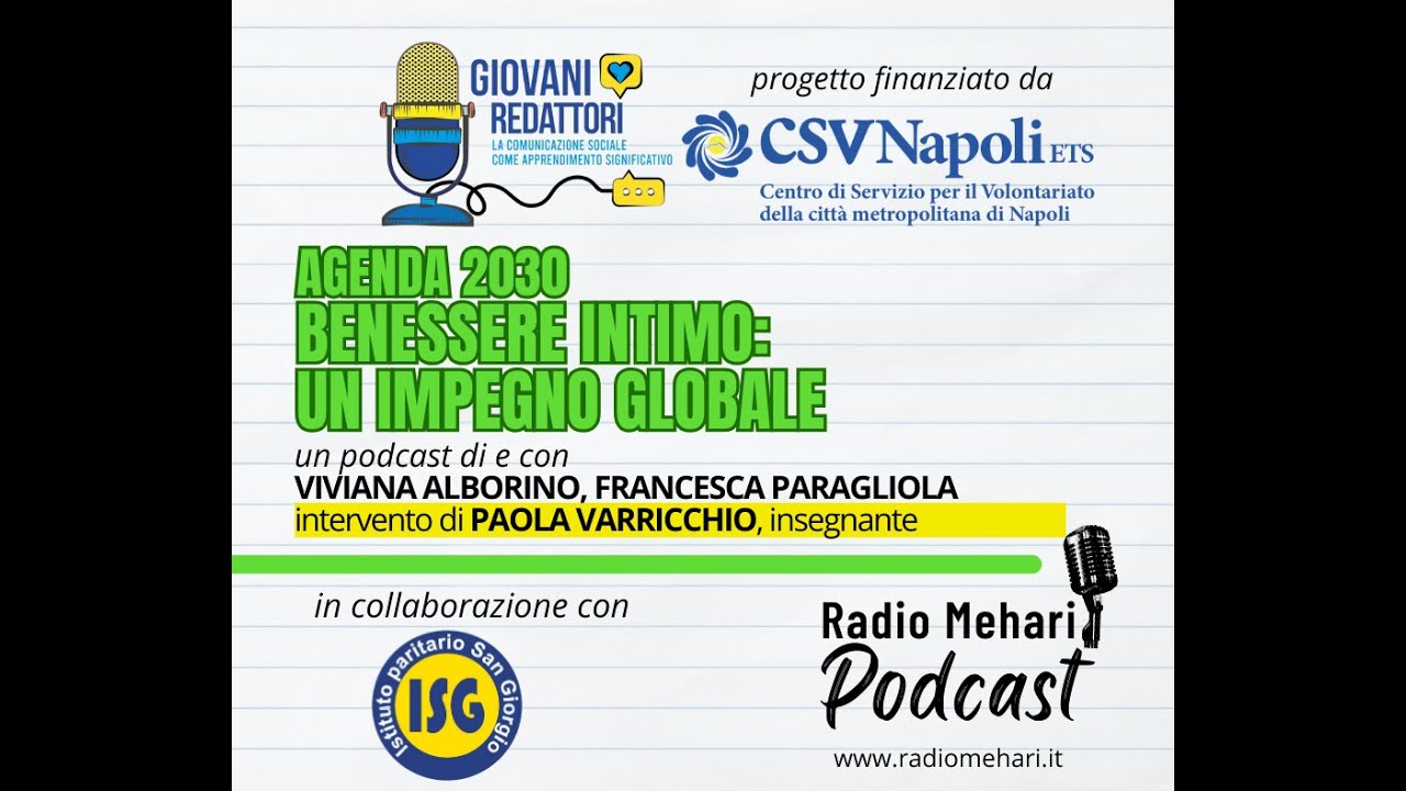 Agenda 2030: benessere intimo, un impegno globale - YouTube