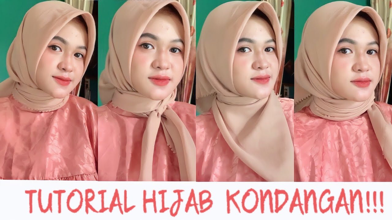 TUTORIAL HIJAB UNTUK KONDANGAN SIMPLE | PEMULA WAJIB NONTON. - YouTube