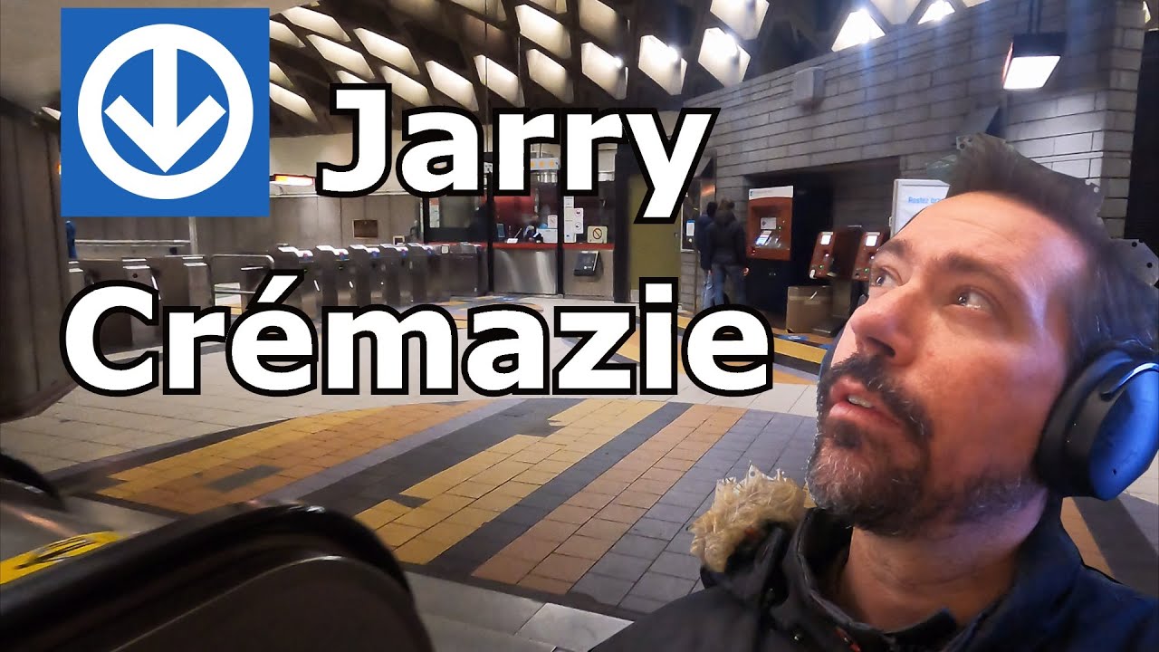 Montréal dans le métro: Jarry et Crémazie - YouTube
