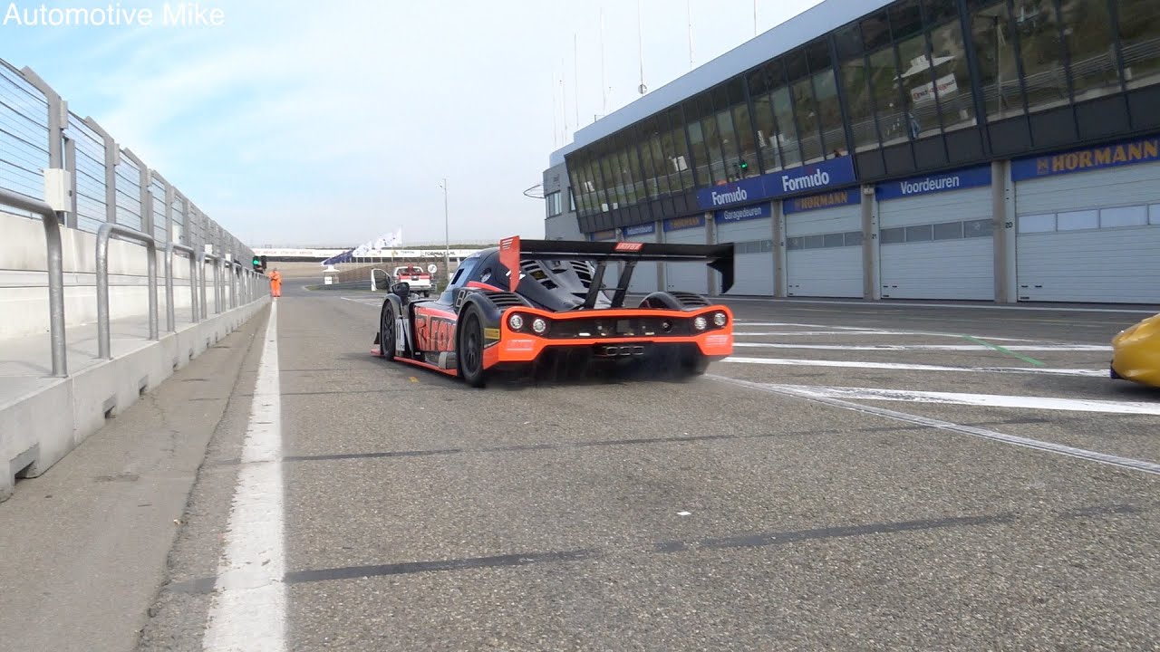 Radical RXC V8 - overview, track & burnout - YouTube