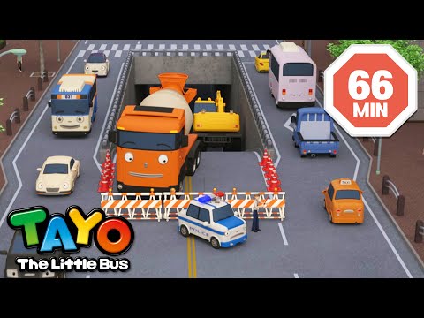 Tayo Heavy Vehicles | Chris is Busy Working! | Heavy Equipment | Tayo the Little Bus English Episode