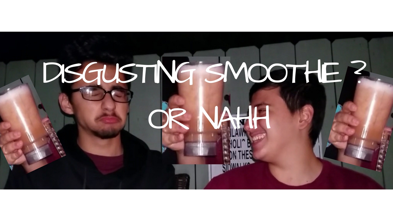 DISGUSTING SMOOTHIE CHALLENGE ?? - YouTube