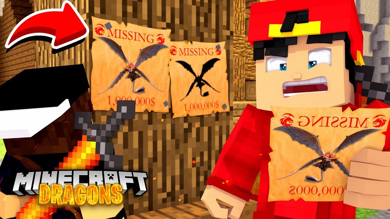 Minecraft DRAGONS - THE QUEST TO FIND THE MISSING STORM-CUTTERS!! - YouTube