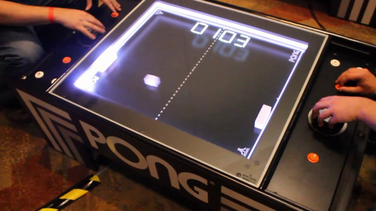 Mechanical Pong at CAX 2018 - YouTube