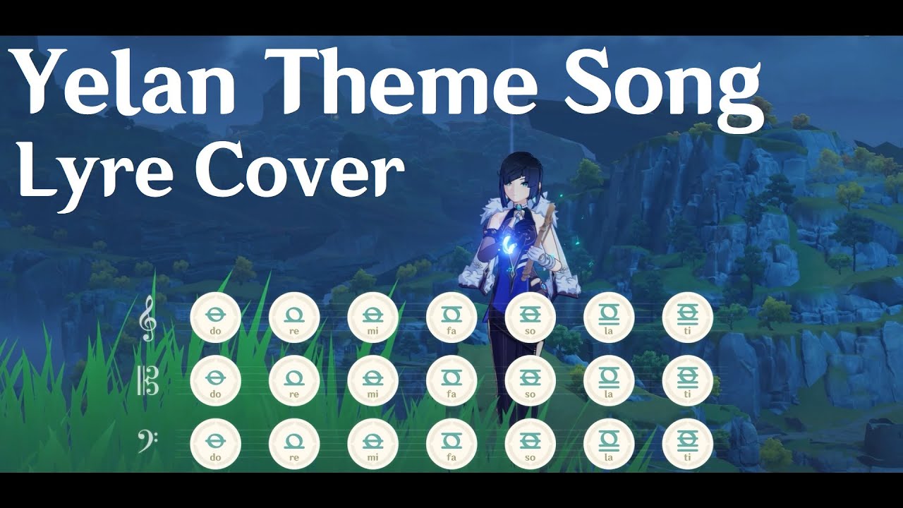 Genshin Impact - Yelan Character Demo Theme Song [Lyre Cover] - YouTube