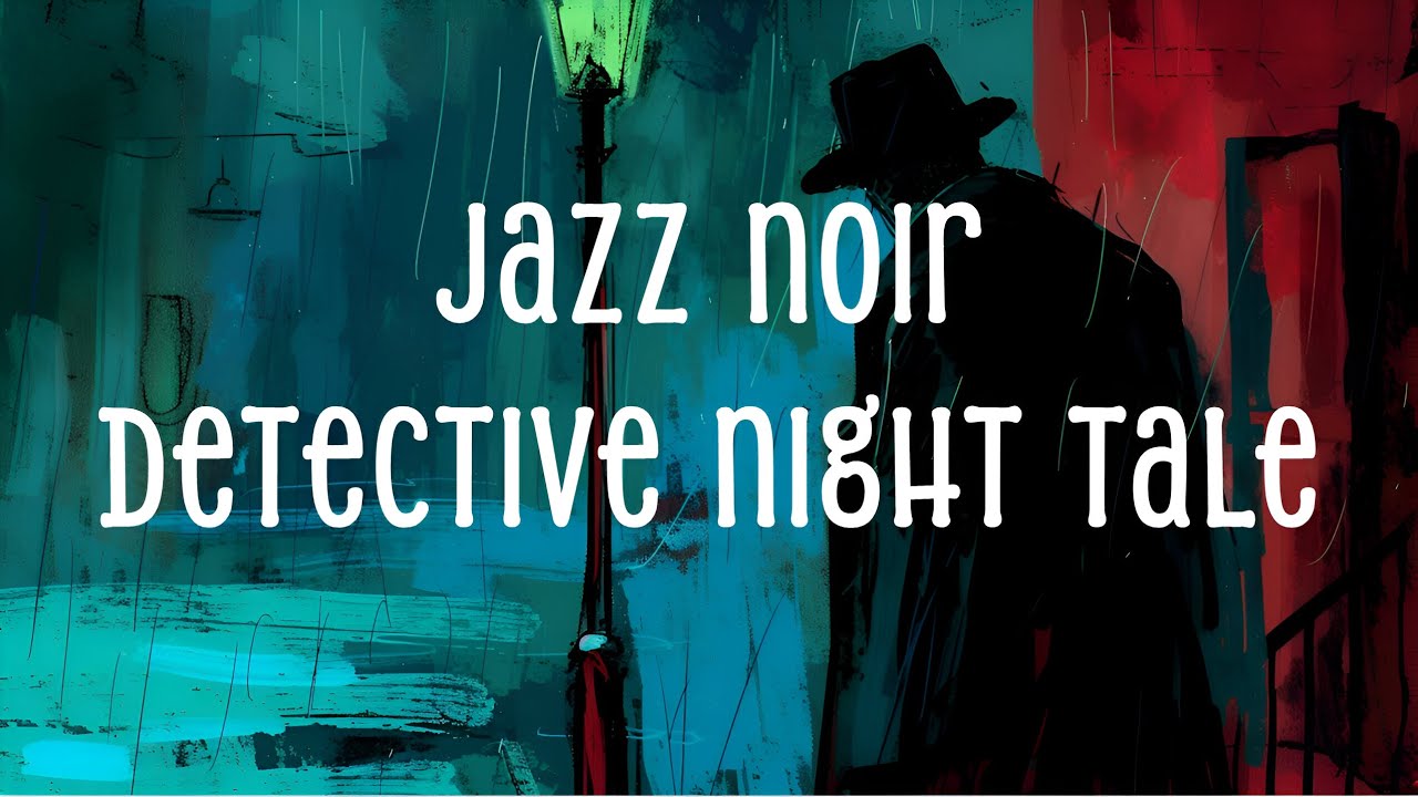 🎷JAZZ Noir 🕵️ A DETECTIVE NIGHT TALE🌜 Jazz Noir Music Screensaver ☕ ...