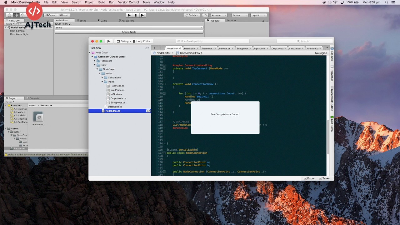 Node Editor w/ Unity (Part 1)[TIME LAPSE] - YouTube