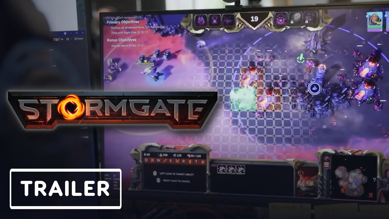 Stormgate - Behind the Scenes Trailer | PC Gaming Show 2024 - YouTube