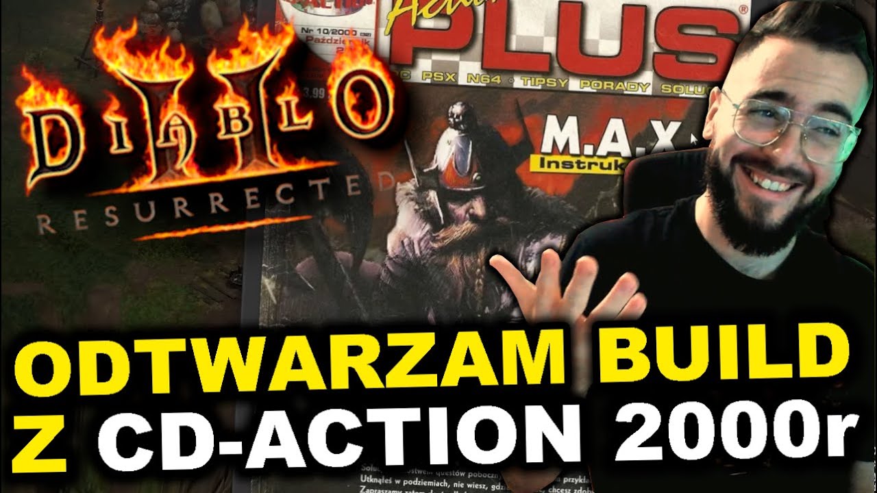 Tak się grało w Diablo 2 w 2000 roku! - YouTube