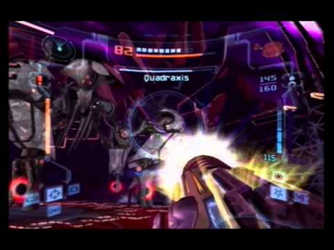 Metroid Prime 2 Echoes - Quadraxis (Hard Mode) - YouTube