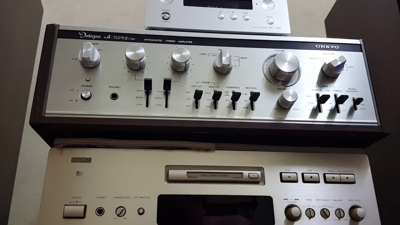 onkyo dac 1000 sound test - YouTube