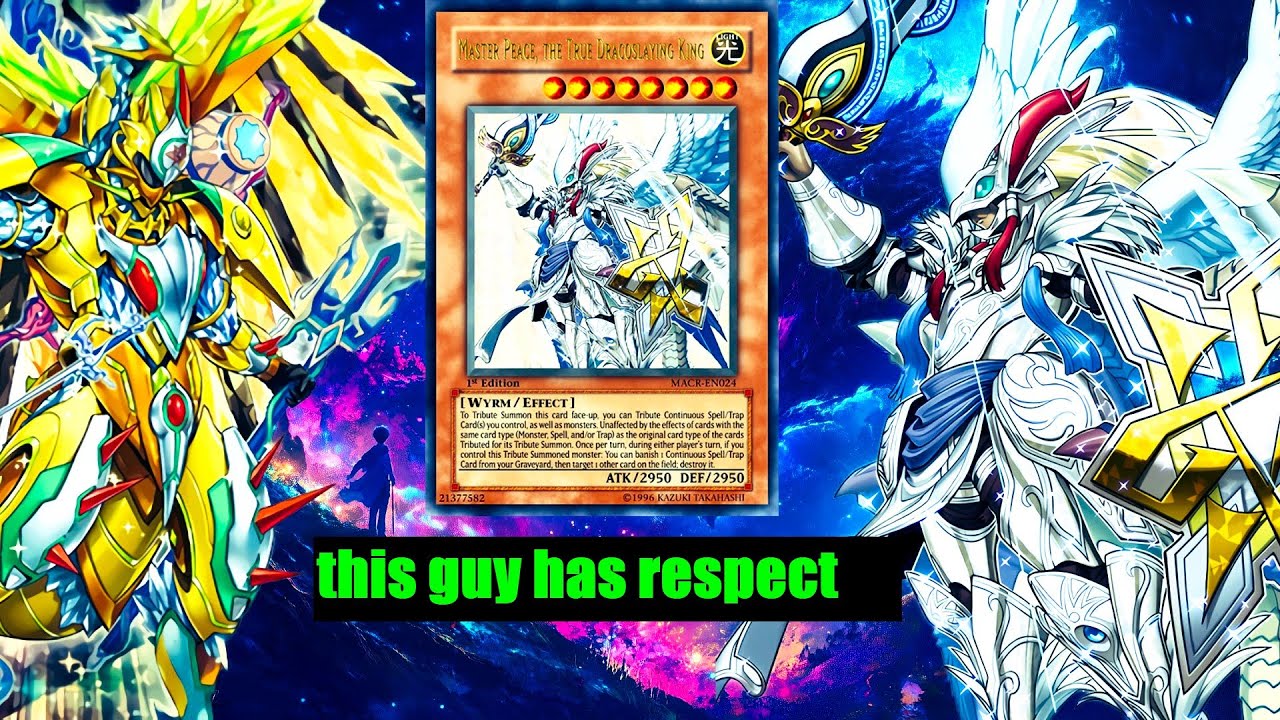 Yu-Gi-Oh! Master Duel PRO ,Master Peace, the True Dracoslaying King ...