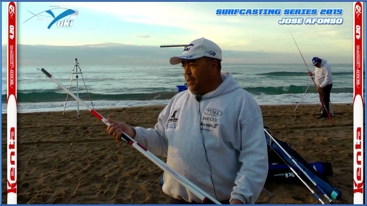 YUKI Kenta Beach Ledgering Rod - 2015 - YouTube