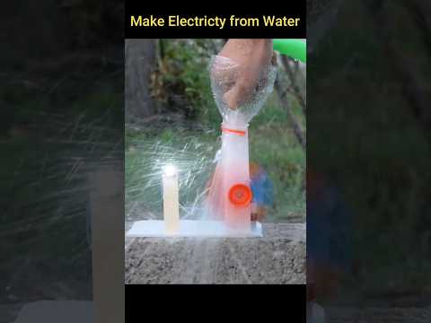 How To Make A Science Fair Project On Hydroelectricity