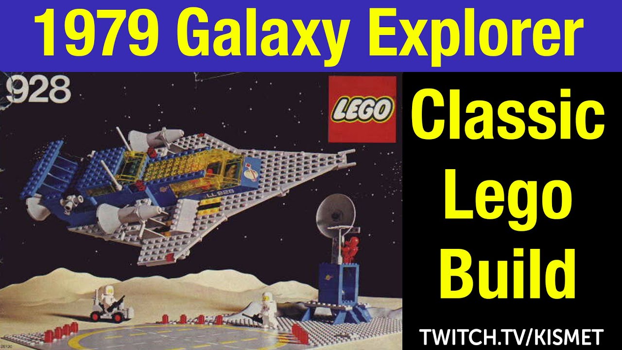 BSE 1629 | 🧱Classic 1979 Lego Set #928 Galaxy Explorer 🚀 - YouTube