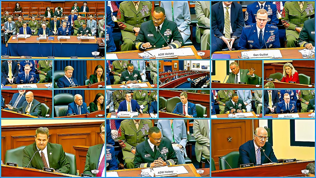 US Top Military Leaders Testify Before Congress on National Defense ...