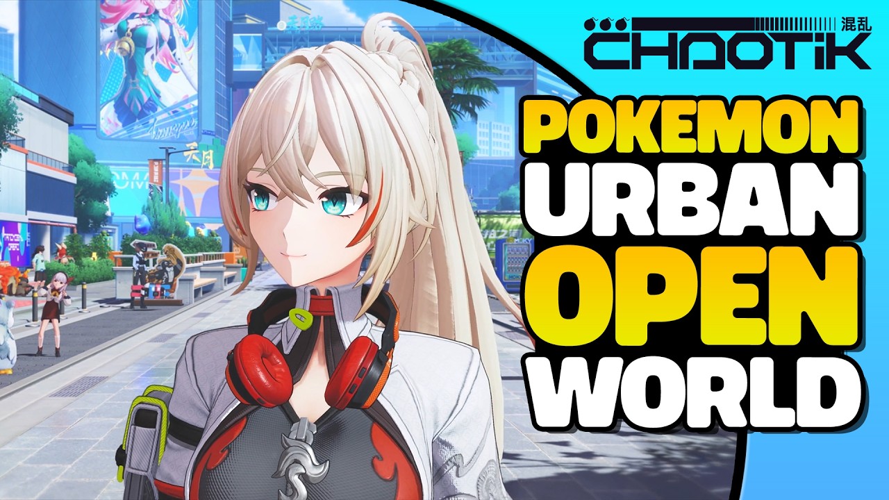 POKEMON MEETS URBAN OPEN WORLD?! This looks AMAZING! | Wang Yue (望月 ...