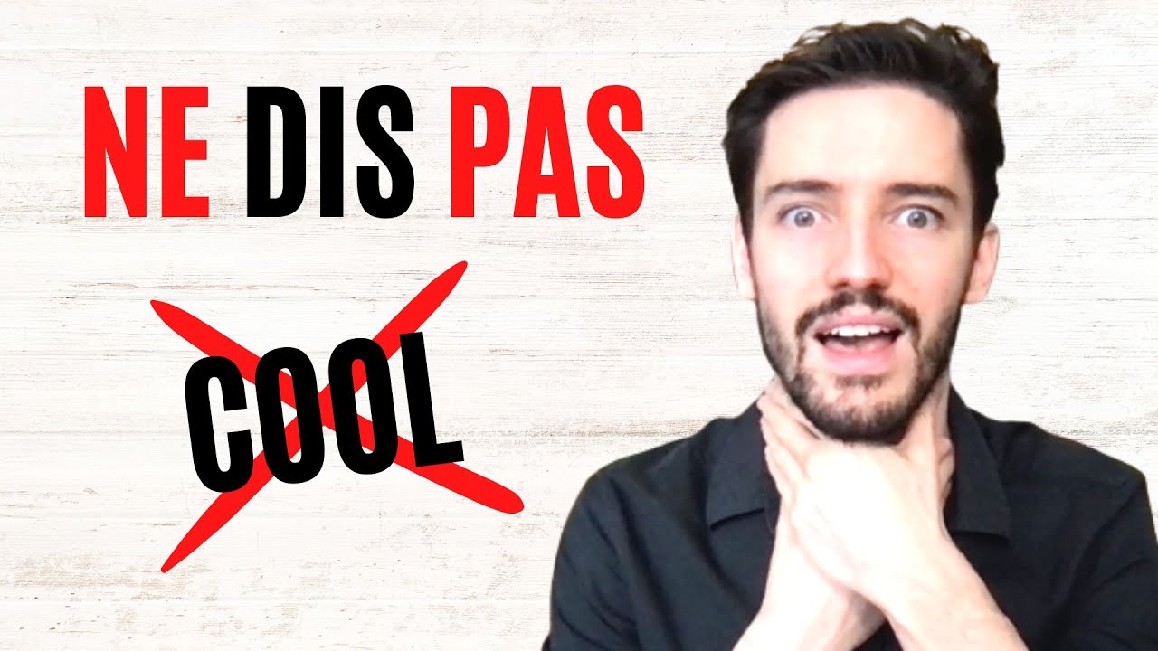 NE DIS PAS « COOL » ! C'est le signe d'un vocabulaire médiocre ! Dis ...