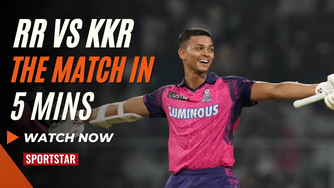 RR vs KKR match analysis in 5 mins - YouTube