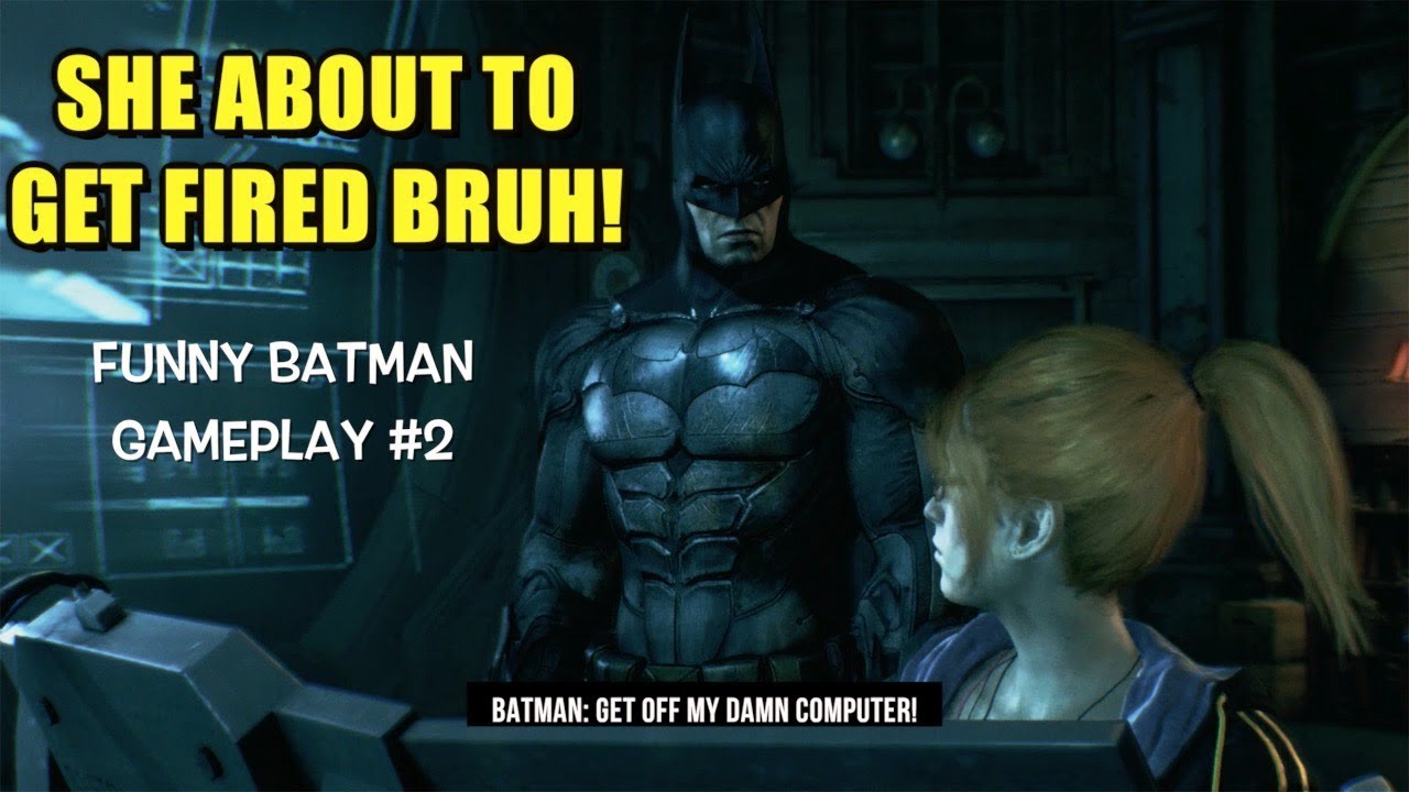FUNNY "BATMAN, ARKHAM KNIGHT" GAMEPLAY #2 - YouTube
