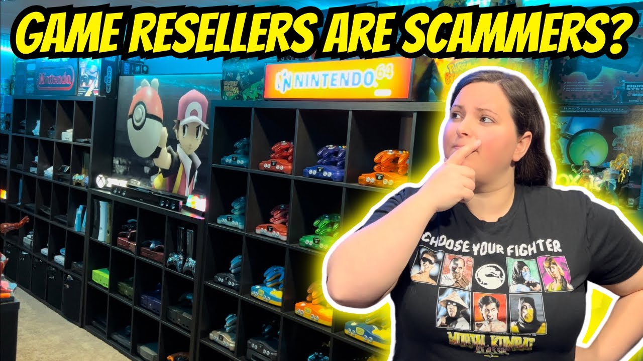 Video Game Resellers and Gaming Stores Are Scammers?! - YouTube