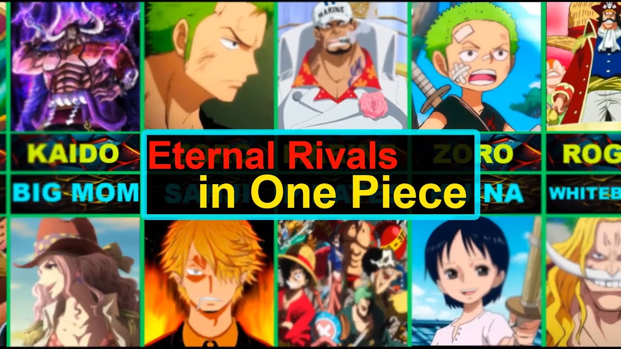 All Rivals in One Piece Anime Series #anime #onepiece - YouTube
